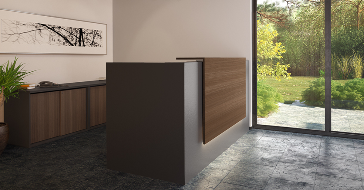 Como montar uma recepção elegante e eficiente? - Móveis Otto